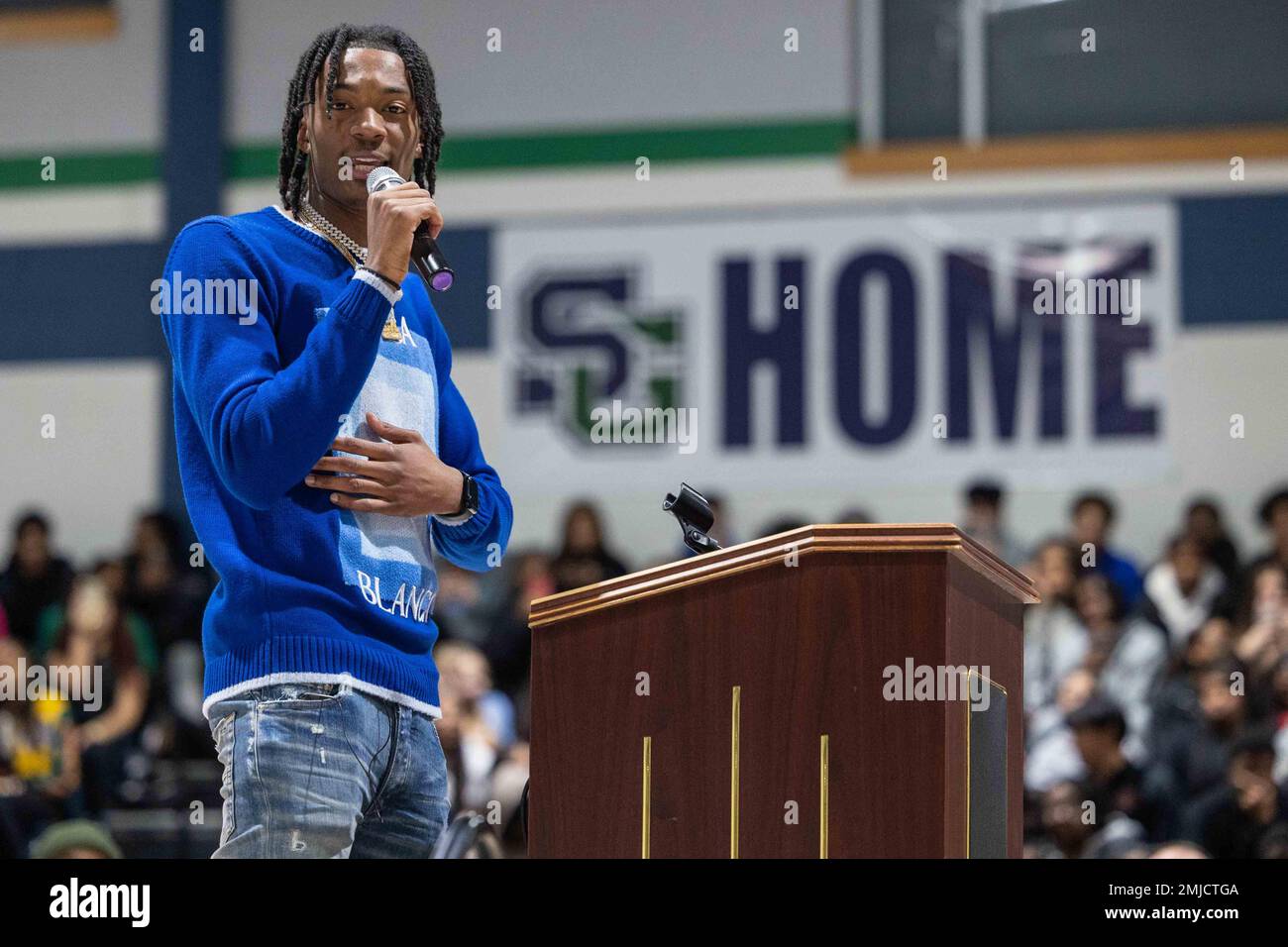 Middletown, DE, USA. 27th Jan, 2023. Denver Nuggets point guard NAH ...