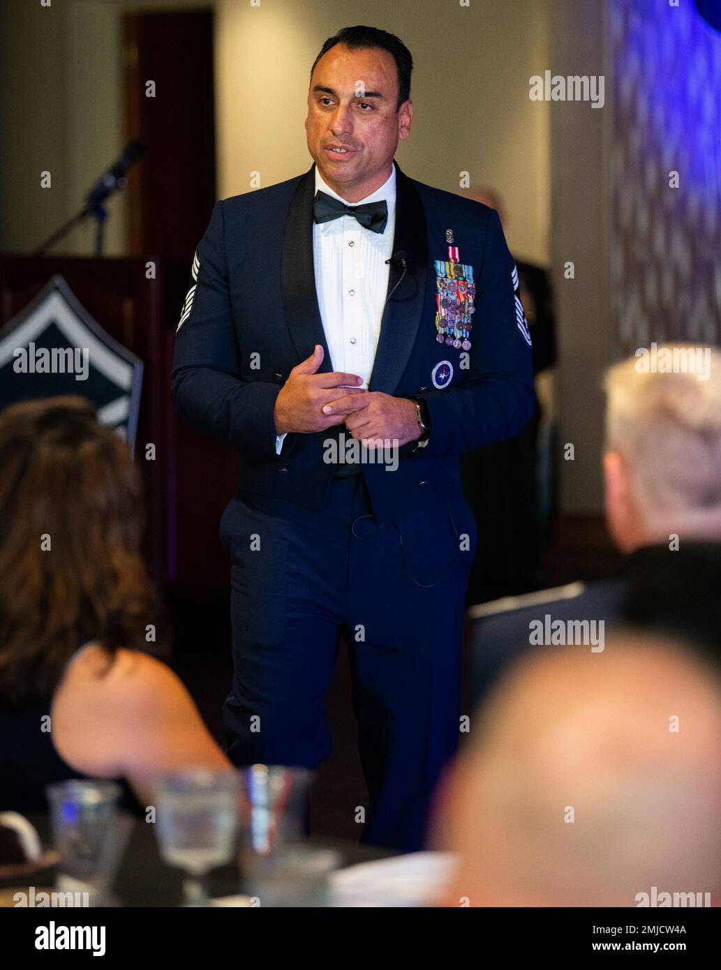 Chief Master Sgt. Esteban Salazar, 711th Human Performance Wing and Air ...