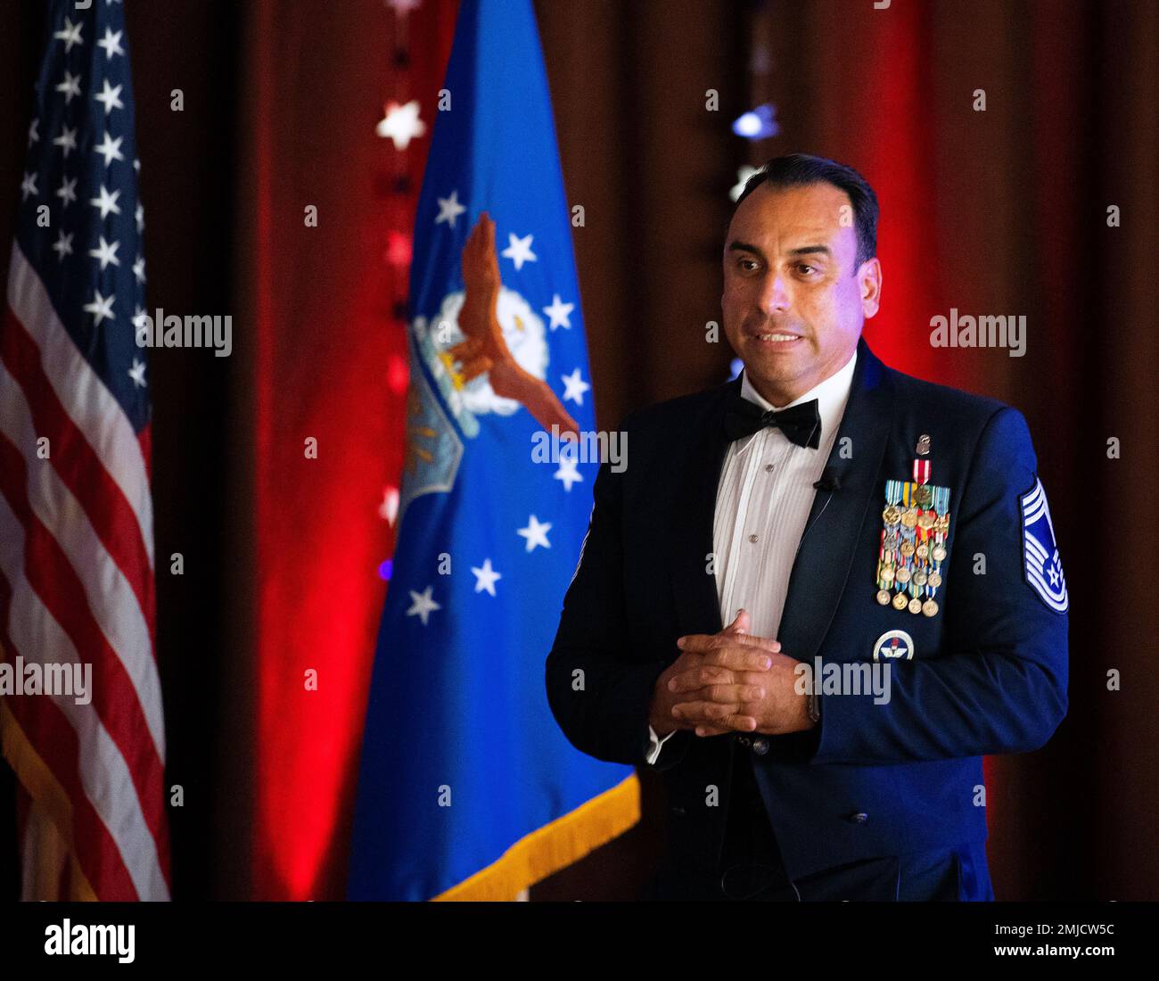 Chief Master Sgt. Esteban Salazar, 711th Human Performance Wing and Air ...