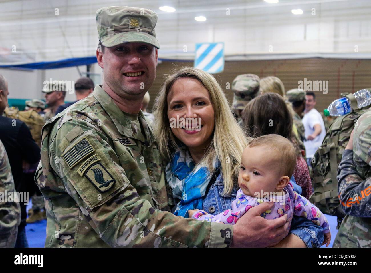 Maj. Justin McBride, a field artillery officer assigned to 1st ...