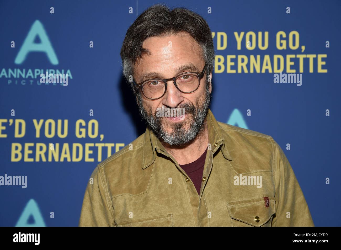 Comedian Marc Maron attends a special screening of "Where'd You Go ...