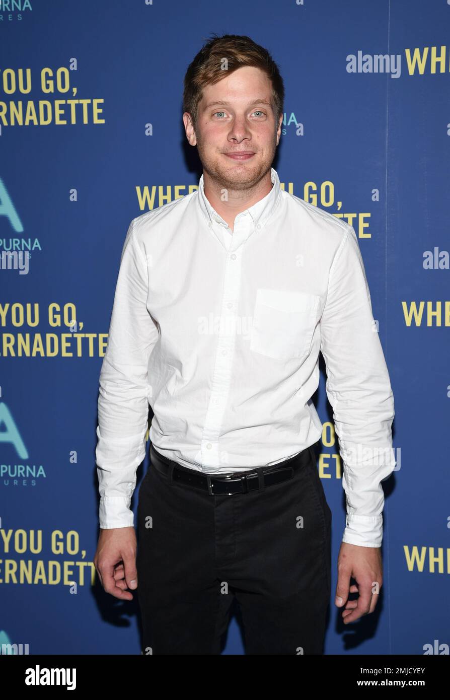 Actor Josh Caras attends a special screening of "Where'd You Go ...