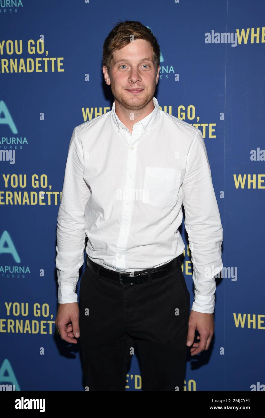 Actor Josh Caras attends a special screening of "Where'd You Go ...