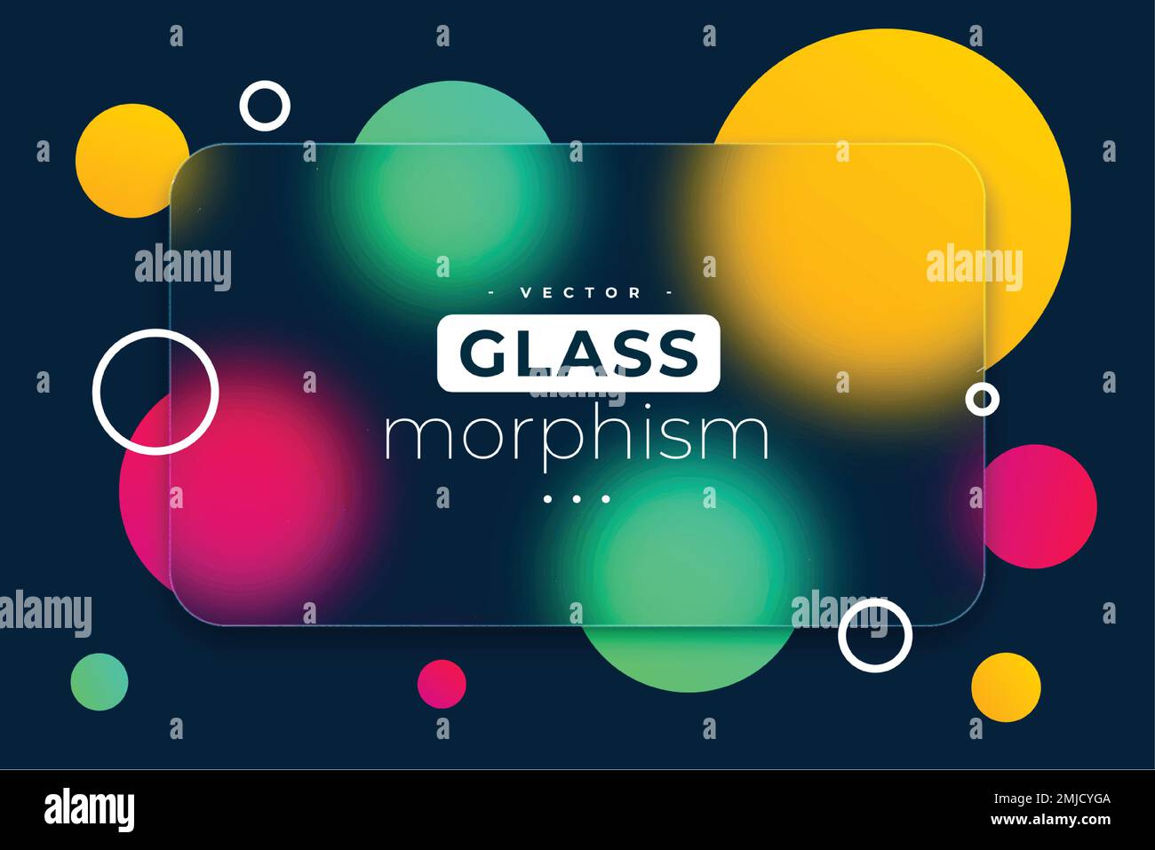 Frosted Glass Vector Designs