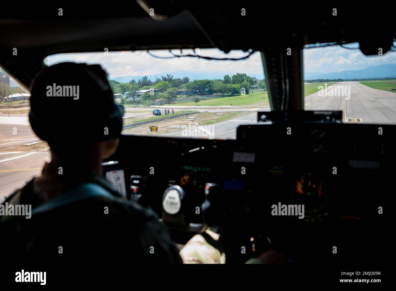 U.S. Air Force 1st Lt. Gavin McCord, 22nd Airlift Squadron C-5M Super ...