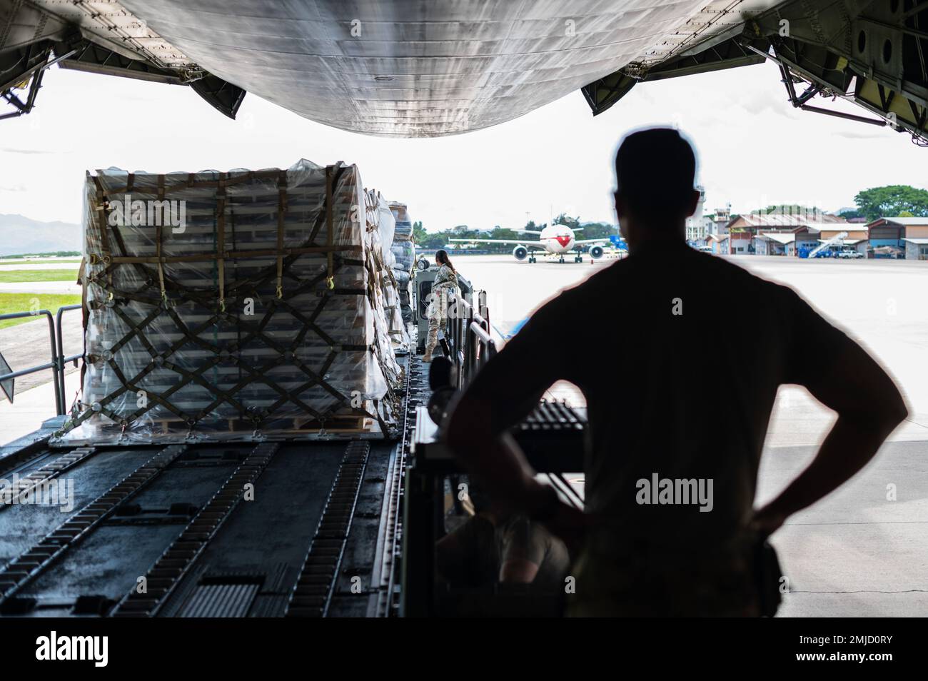U.S. Air Force Tech. Sgt. Dominic Thibodeaux, 22nd Airlift Squadron ...