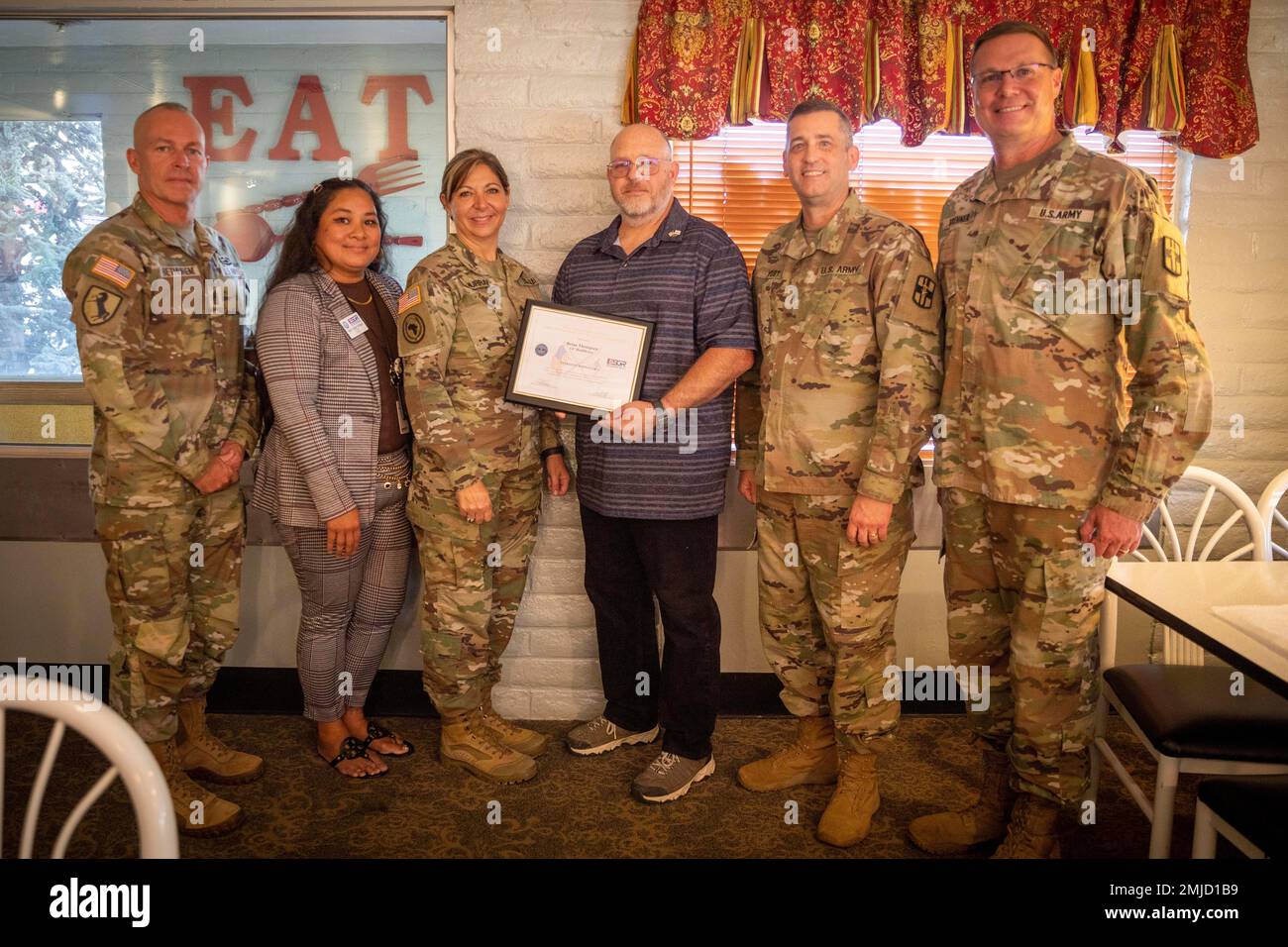 Command Sgt. Maj. Eric Bethurem of the 807th Medical Command ...