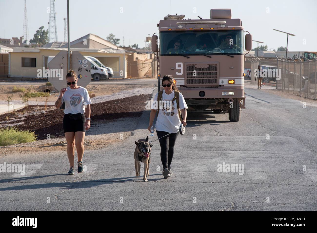 Airmen with the 332d Air Expeditionary Wing participate in a five ...