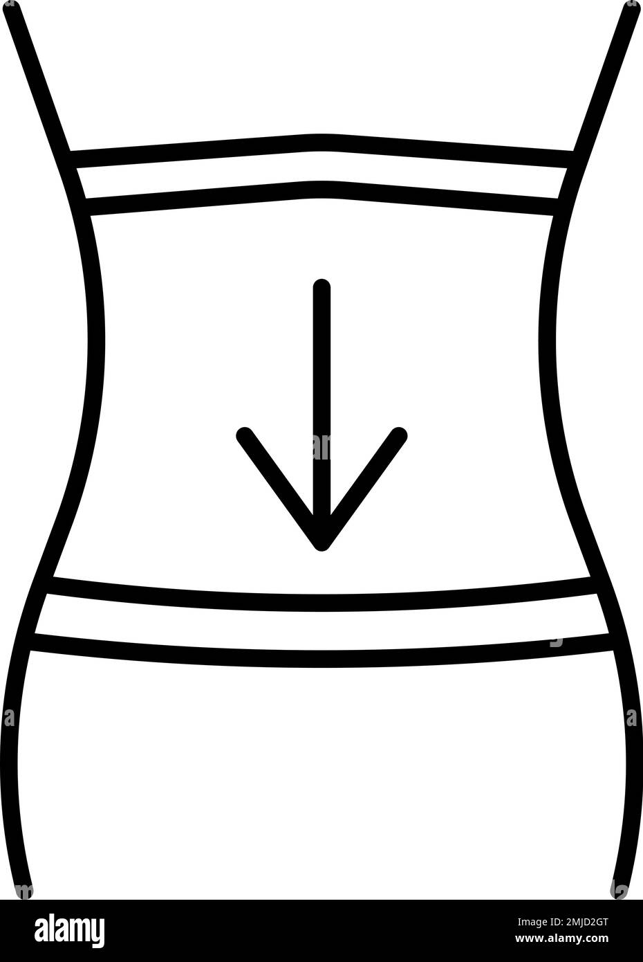 Appetite, belly, digestion vector icon on transparent background ...