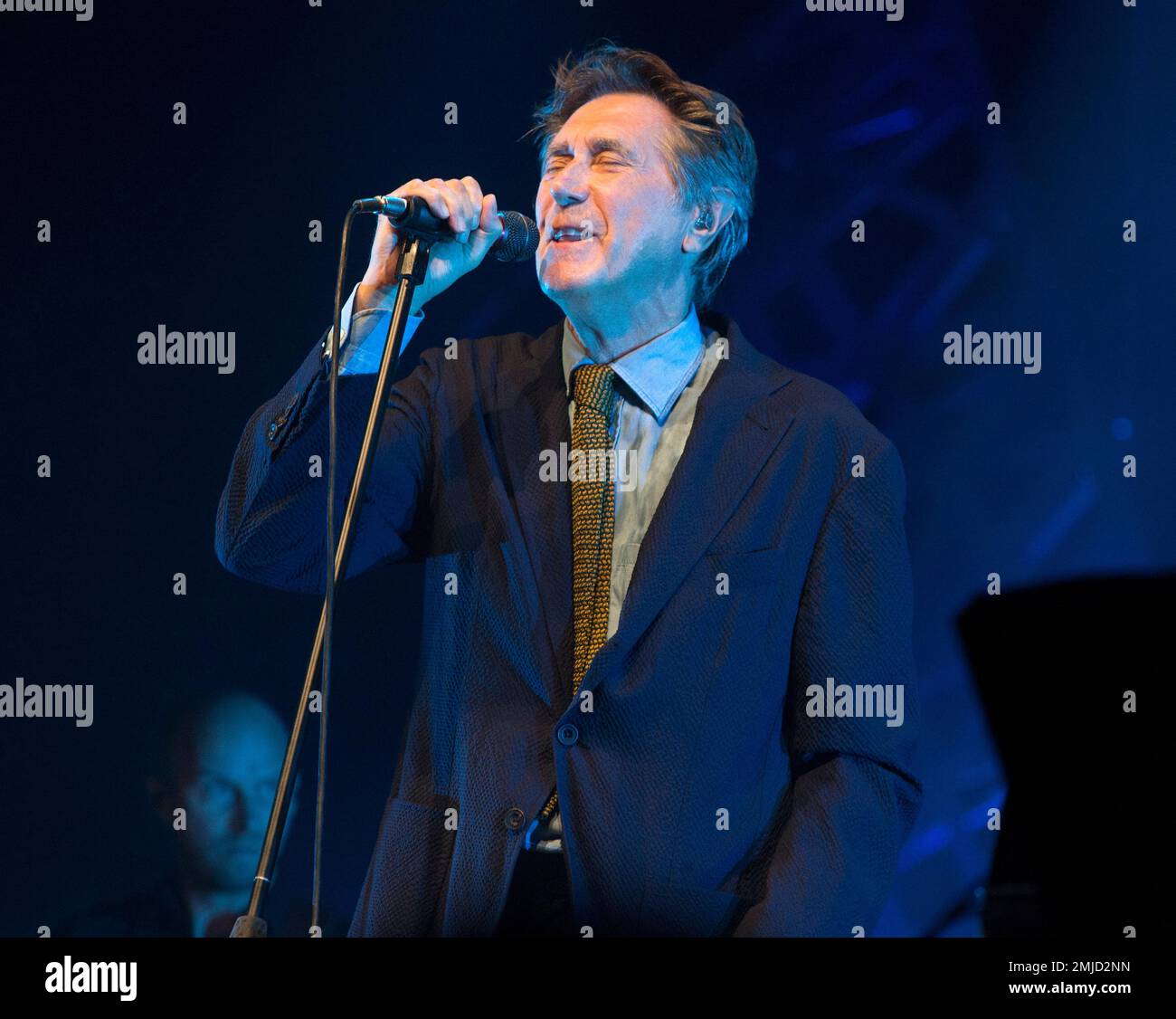 Bryan Ferry, formerly of the band Roxy Music, performs in concert at ...