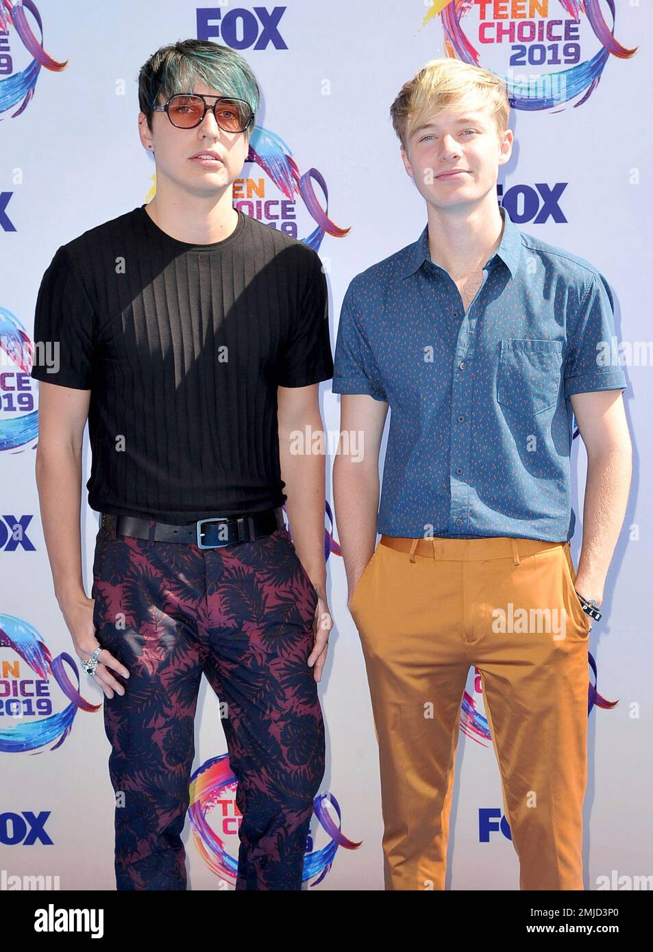 Colby Brock, left, and Samuel Golbach, also known as Sam and Colby ...
