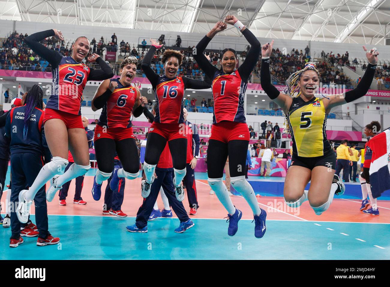 From left to right, Gaila Gonzalez, Camil Dominguez, Yonkaira Pena ...