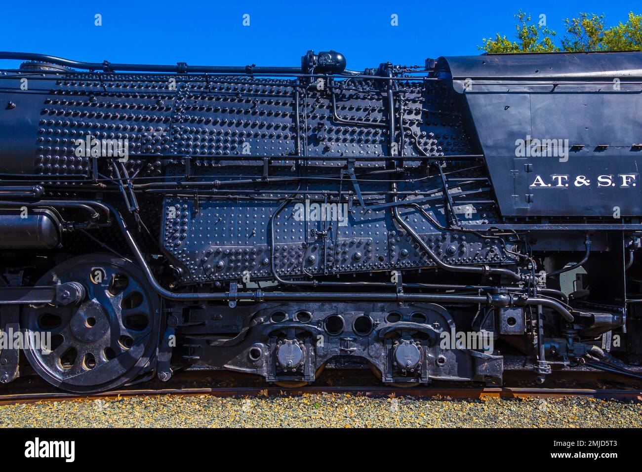 Santa Fe No. 5021 "Texas" 2-10-4,this class of locomotive was designed ...