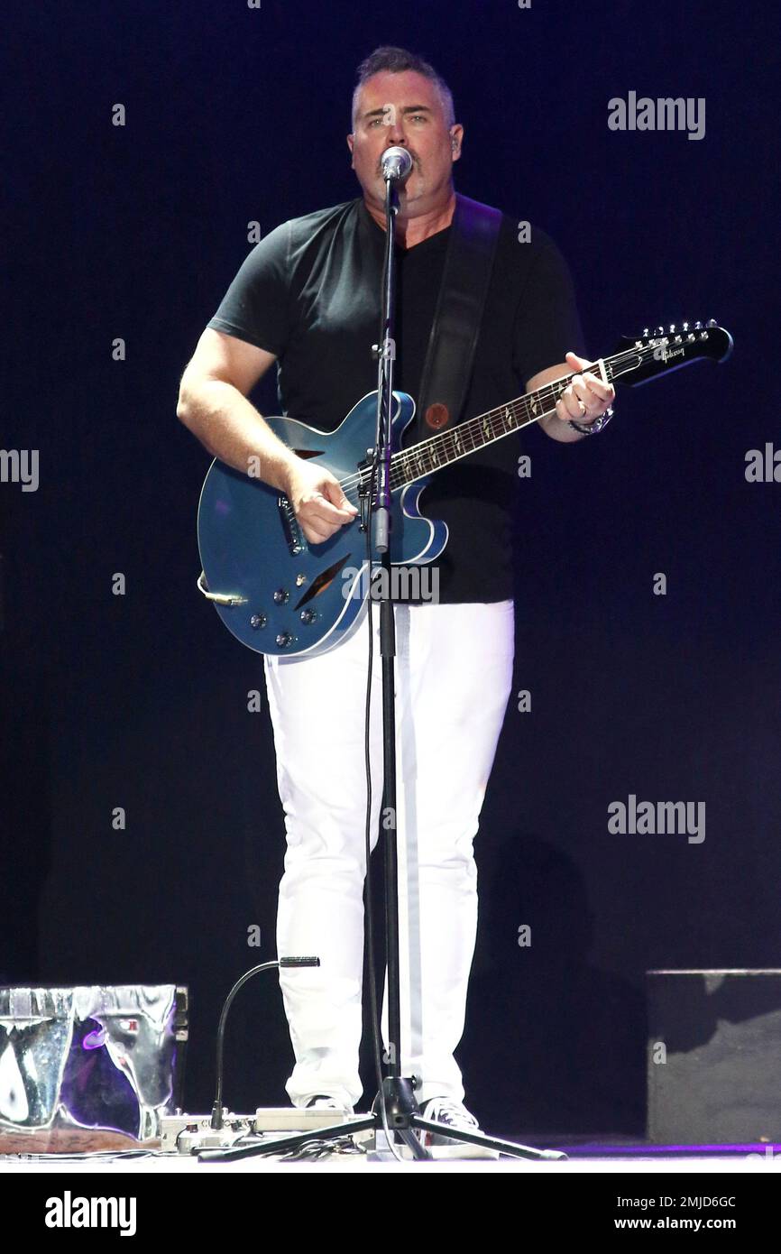 Ed Robertson of the Barenaked Ladies performs at Madison Square Garden ...