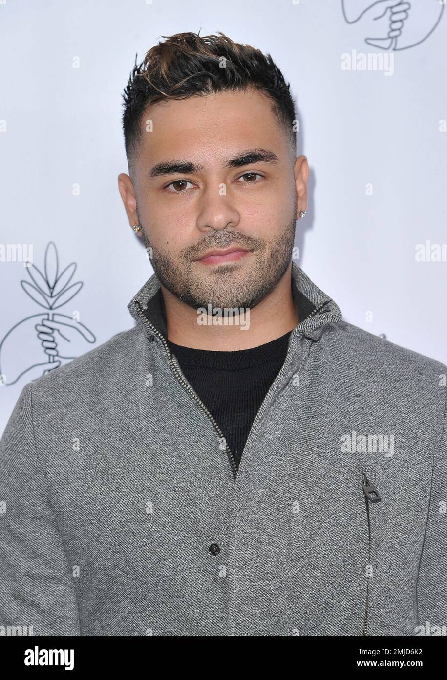 Gabriel Chavarria arrives at the 34th annual Imagen Awards on Saturday ...