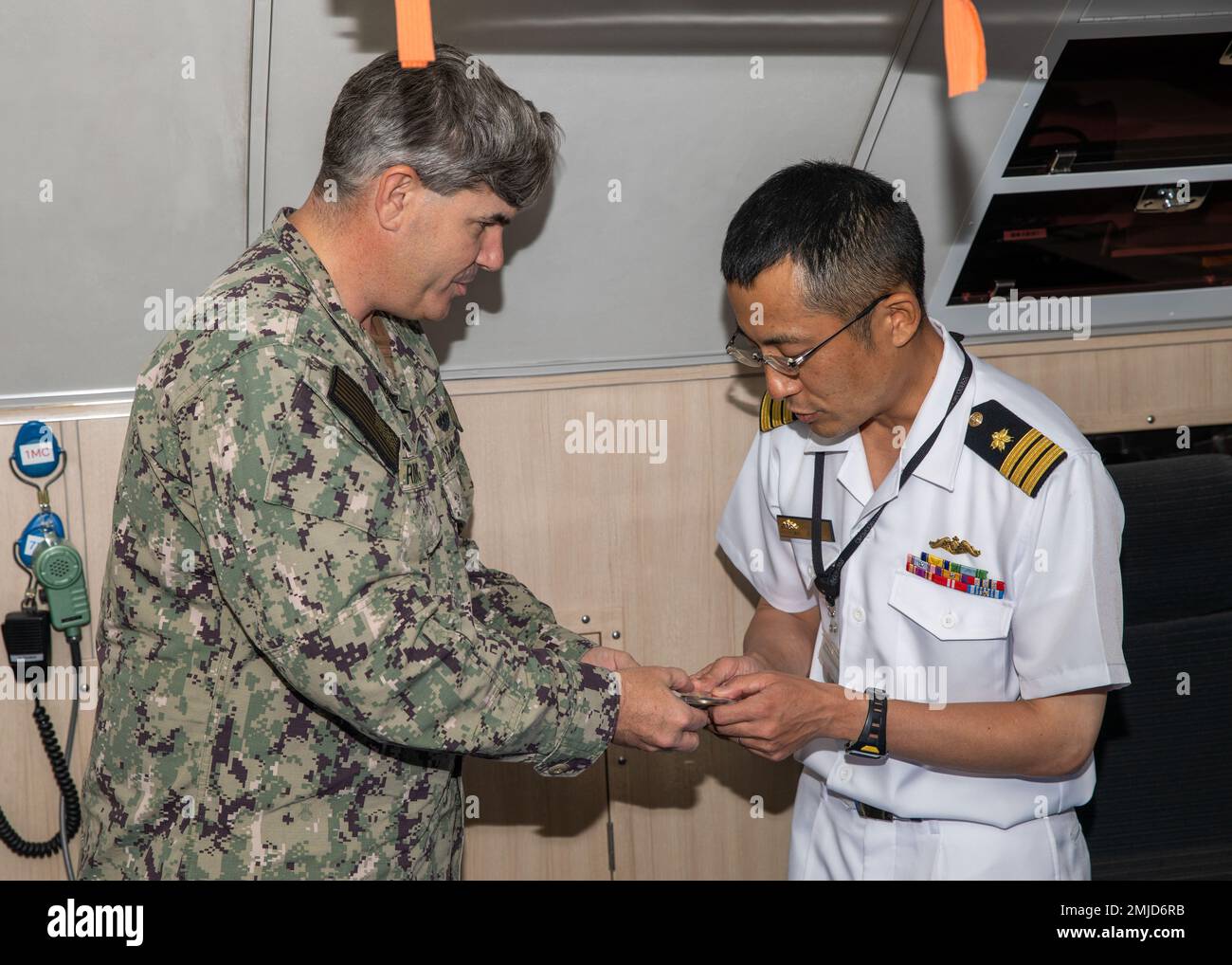 APRA HARBOR, Guam (Aug. 26, 2022) – Capt. Andrew Ring, commanding ...