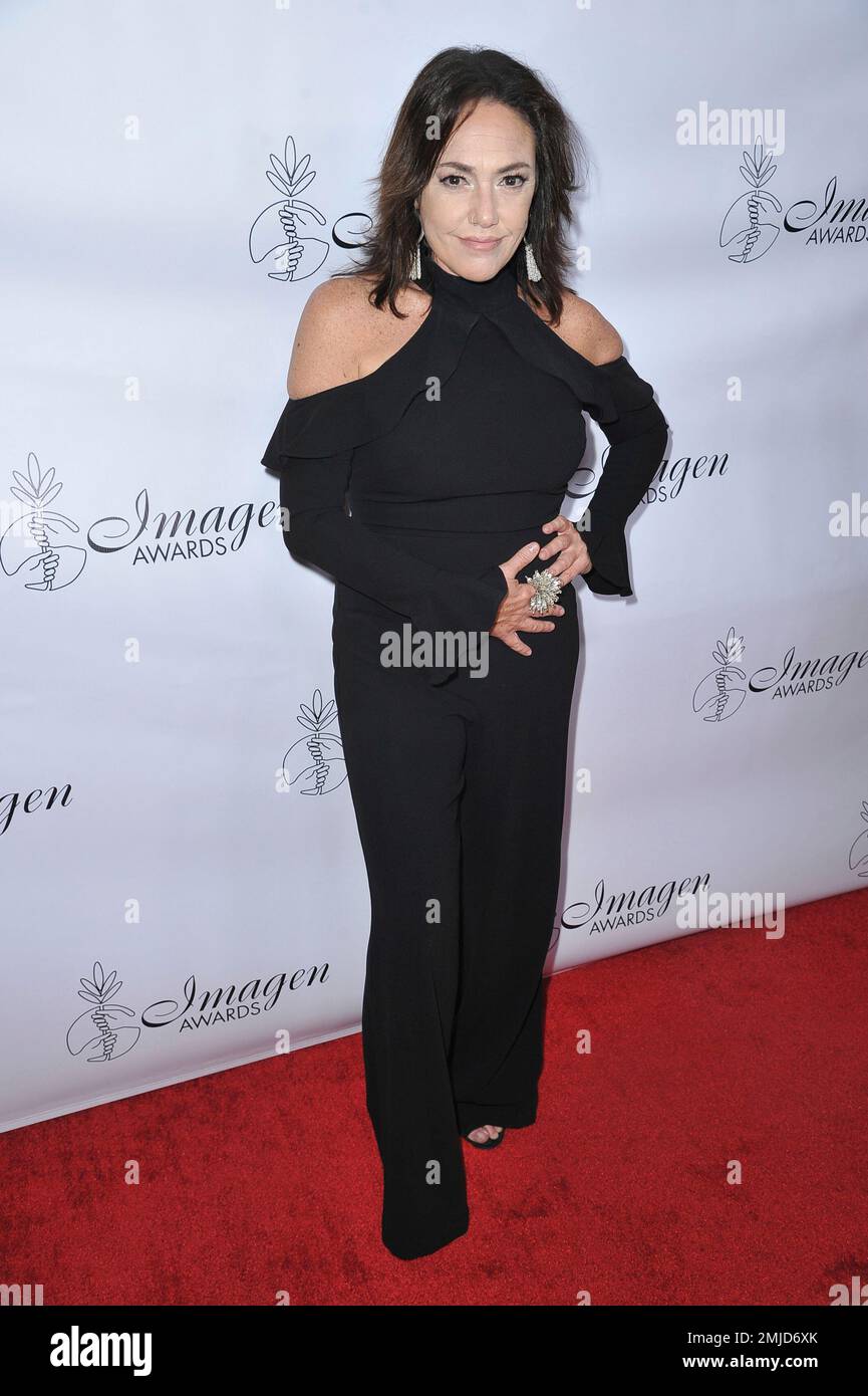 Claudia Brant arrives at the 34th annual Imagen Awards on Saturday, Aug. 10, 2019, at the ...