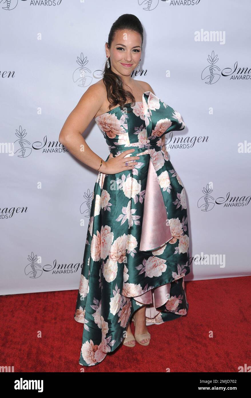 Suki Lopez arrives at the 34th annual Imagen Awards on Saturday, Aug. 10, 2019, at the Beverly ...
