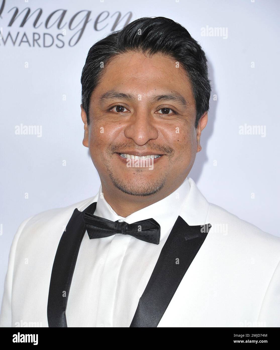 Omar Leyva arrives at the 34th annual Imagen Awards on Saturday, Aug ...