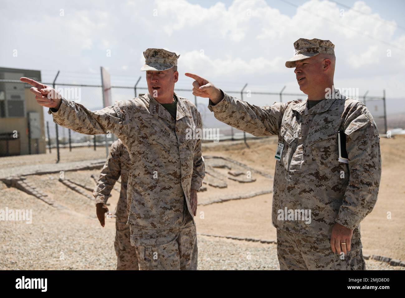 U.S. Marine Corps Lt. Gen. Edward Banta, deputy commandant of ...