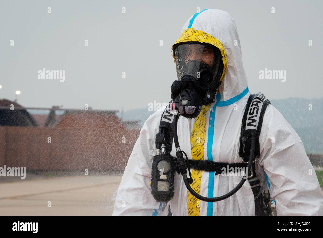 Senior Airman Christian Byrd, 51st Maintenance Squadron aircraft fuel ...