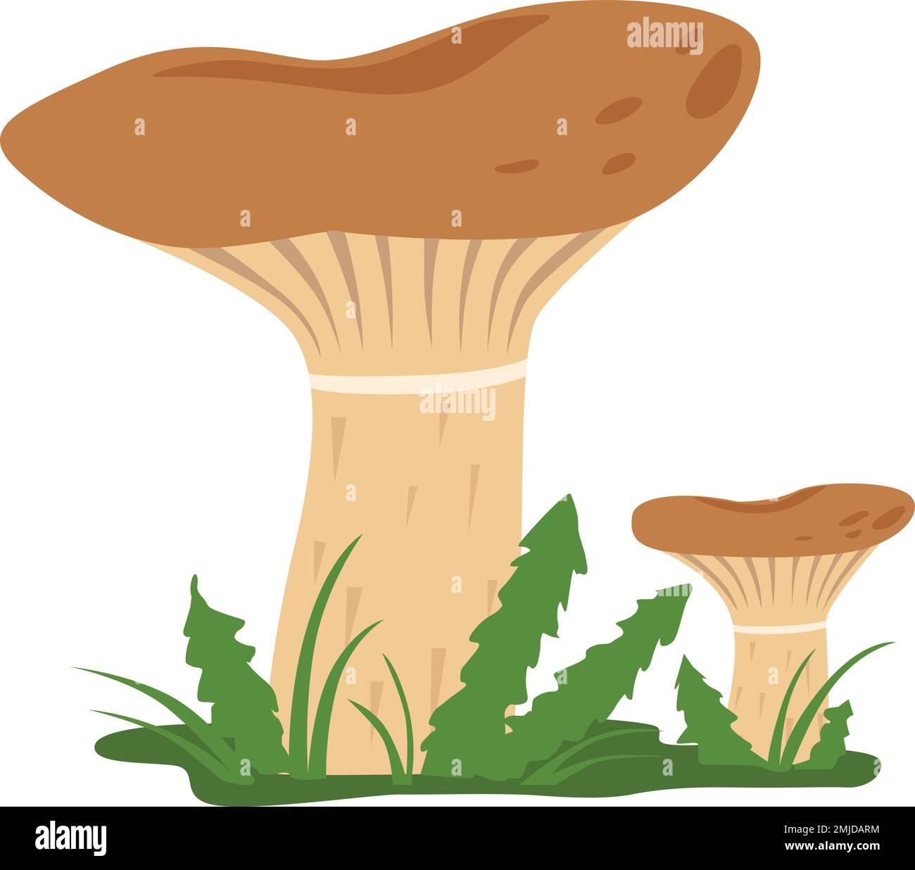 Agaric icon in cartoon hi-res stock photography and images - Alamy