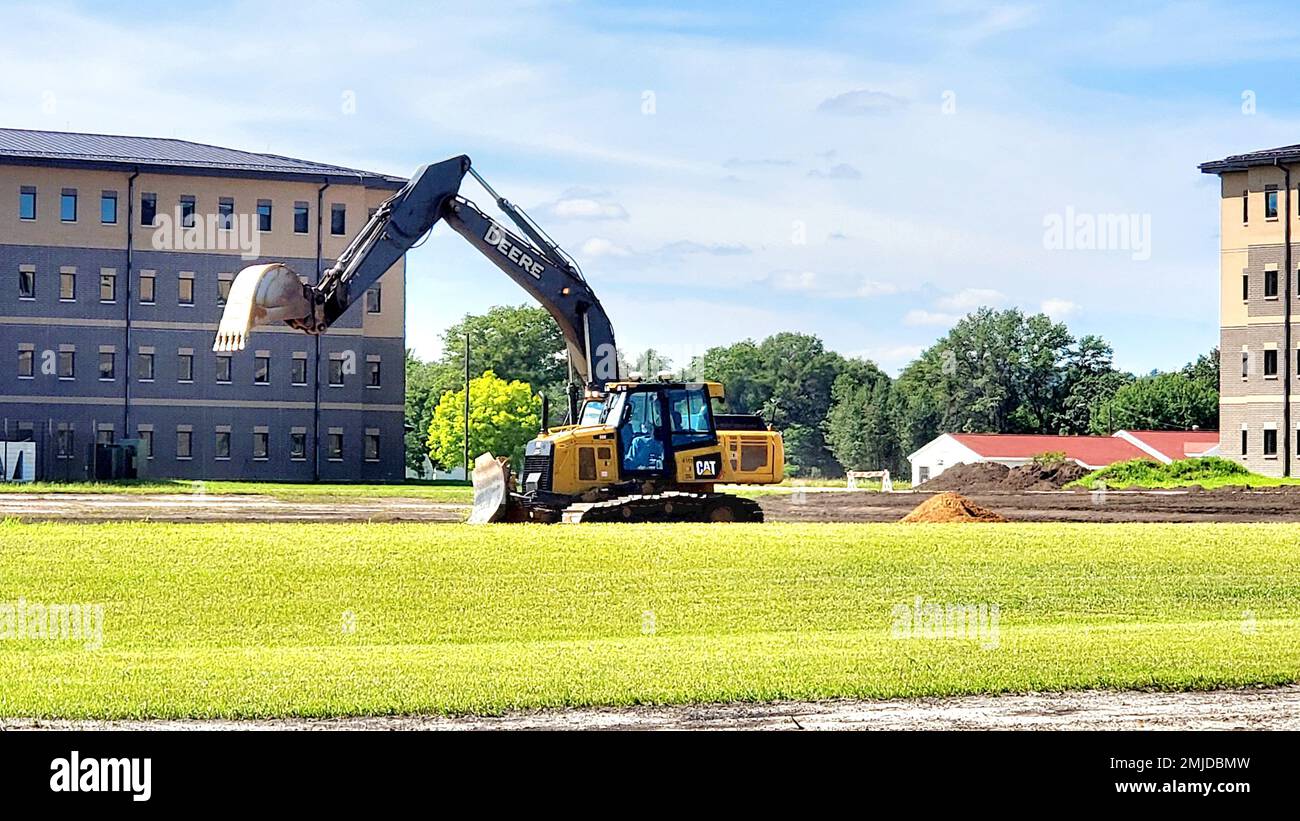 Fort mccoy military construction and master plan hi-res stock ...
