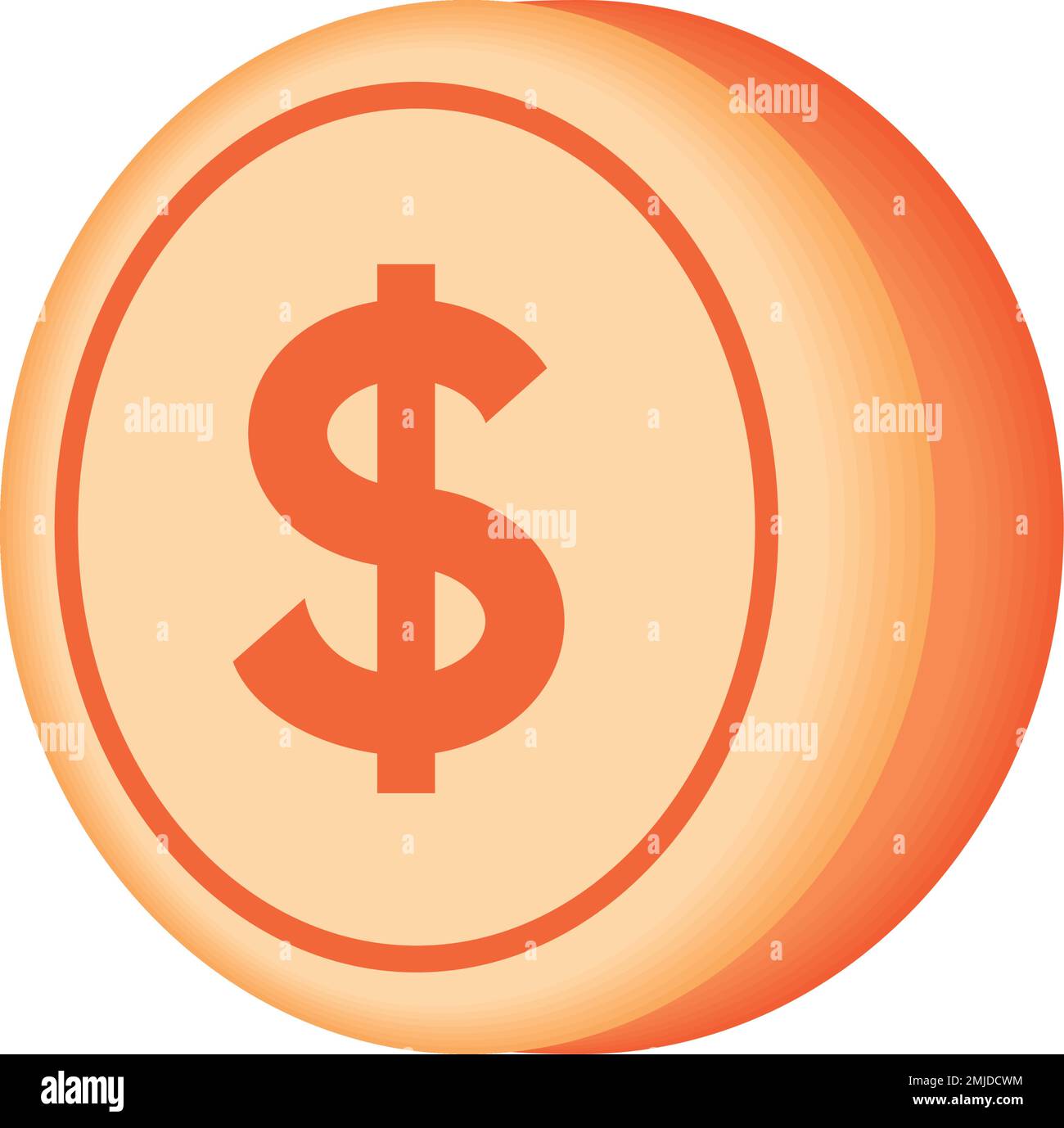 money coin icon Stock Vector Image & Art - Alamy
