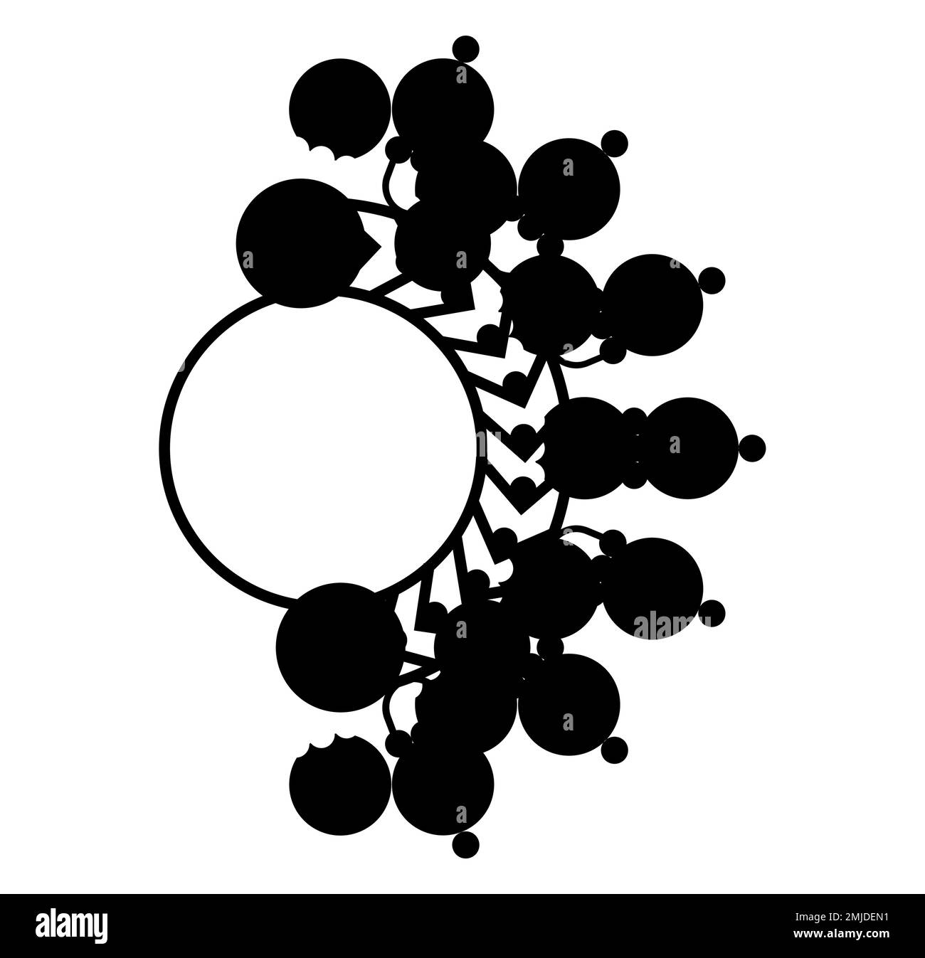 Hanging earrings Stock Vector Images - Alamy