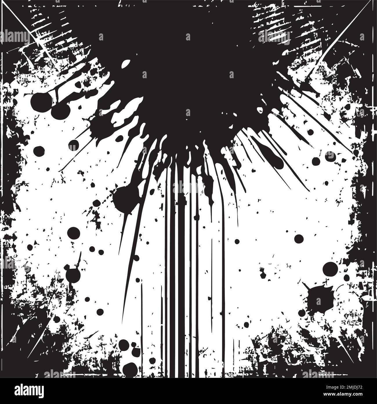 Abstract texture background black white grunge - Vector illustration ...