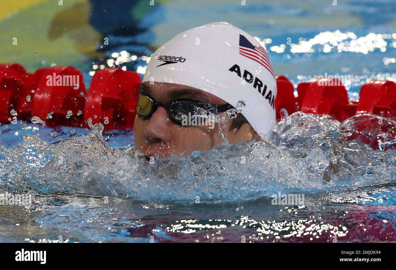 Nathan Adrian Swimming Freestyle