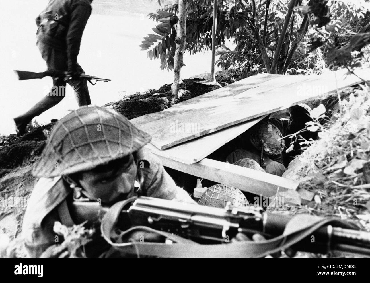 FILE - In this Dec. 2, 1971, file photo, a Pakistani soldier aims his ...