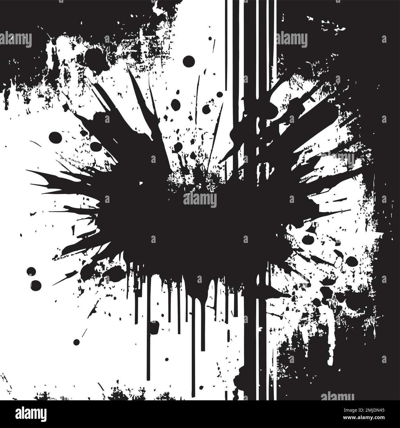 Grimy concrete wall vector vectors Black and White Stock Photos ...