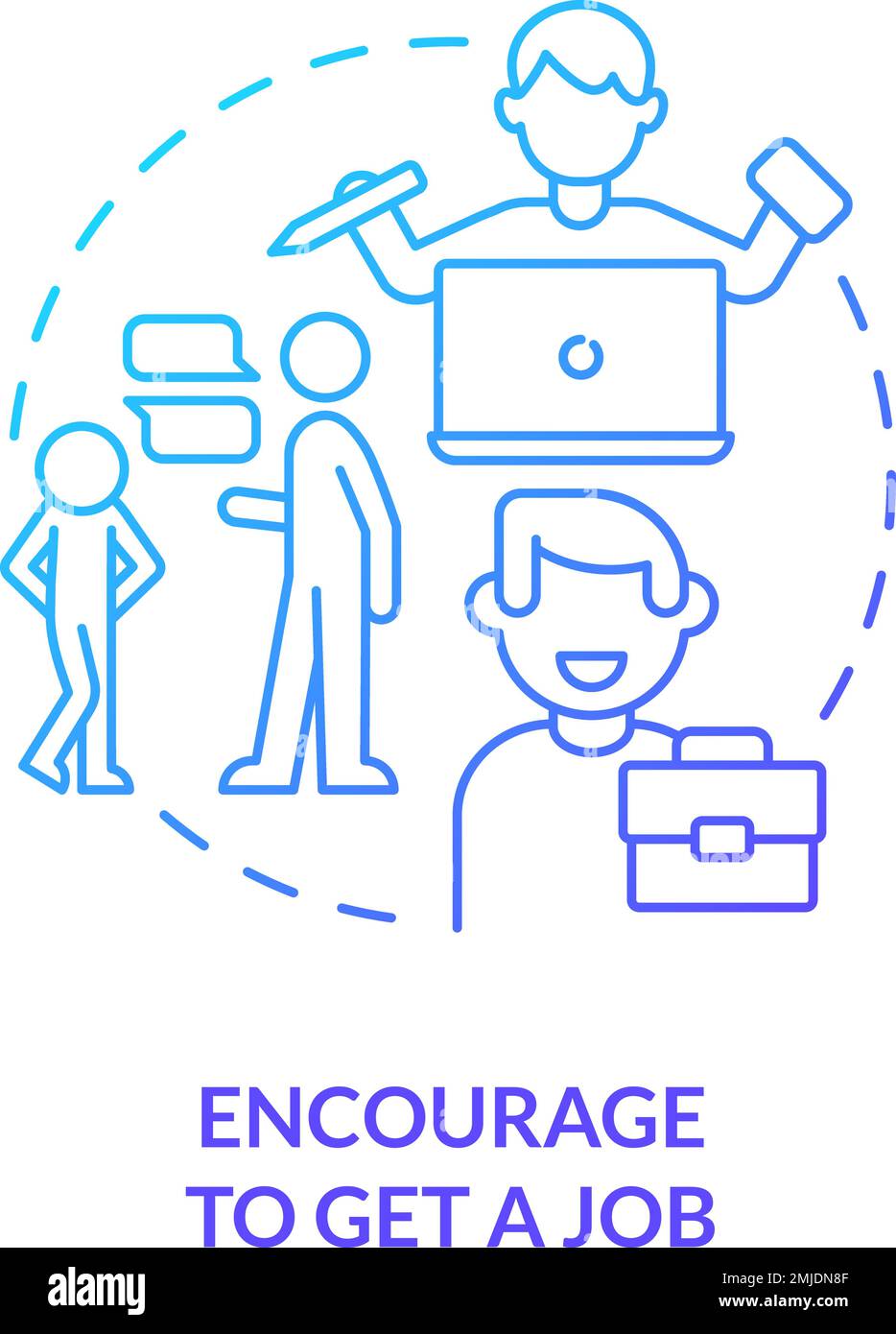 Work involvement Stock Vector Images - Alamy