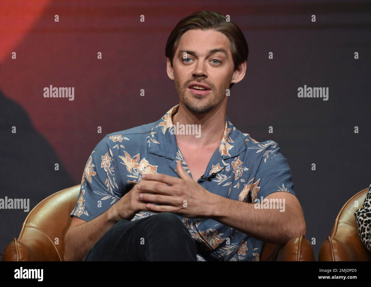 Tom Payne participates in Fox's "Prodigal Son" panel at the Television ...