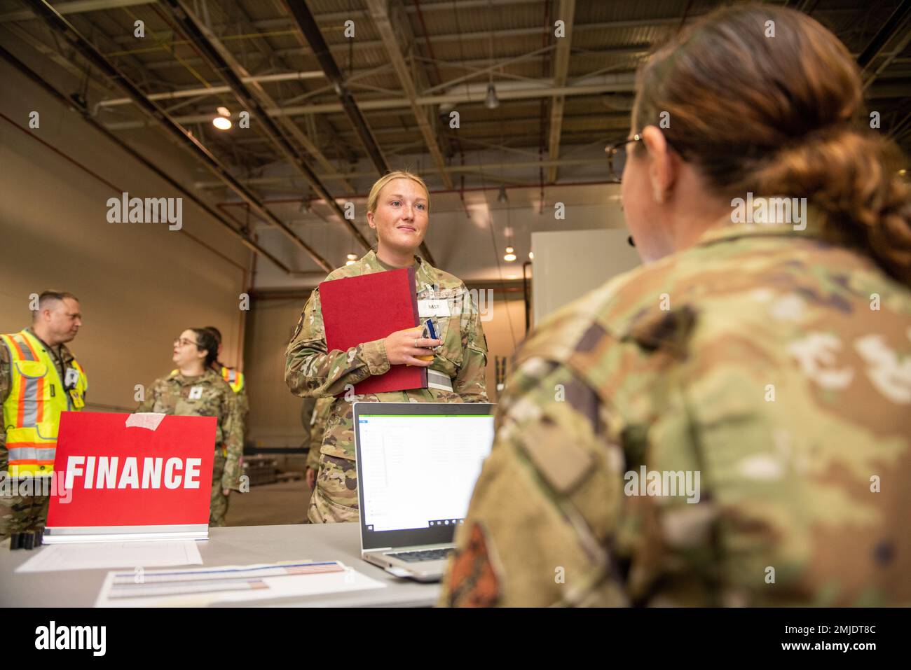 Guardsmen assigned to the 171st Air Refueling Wing, Pennsylvania Air ...