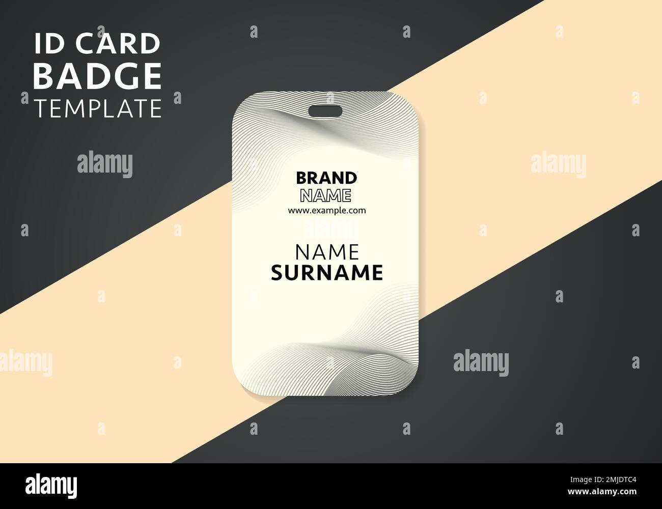 Modern corporate Identity Card design template background, elegant ...