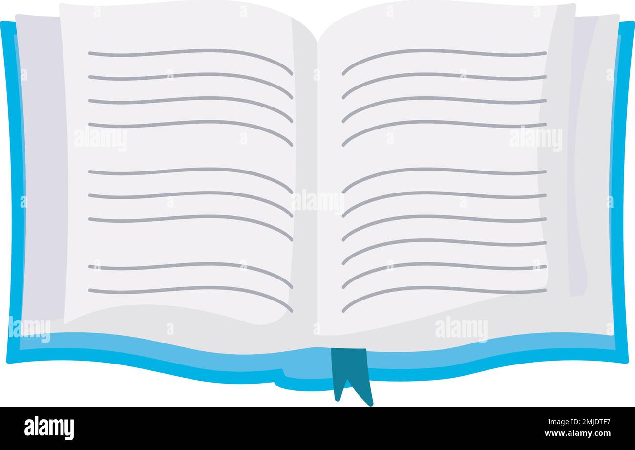 open book with bookmark Stock Vector Image & Art - Alamy