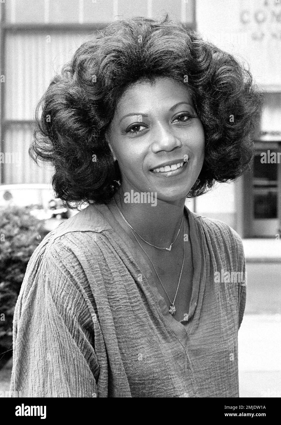 Olympic gold medalist Wilma Rudolph is pictured during an interview in ...
