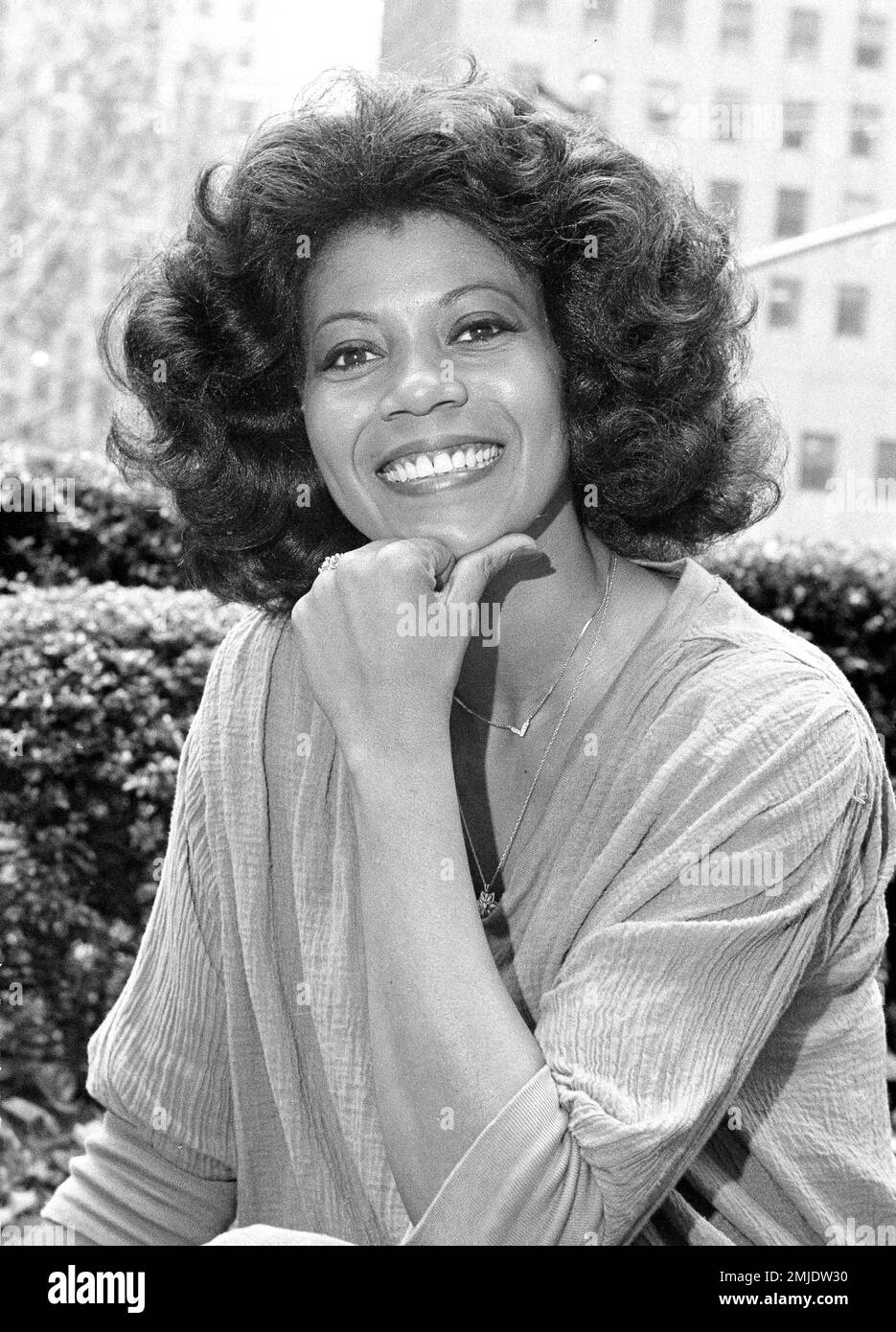 Olympic gold medalist Wilma Rudolph is pictured during an interview in ...
