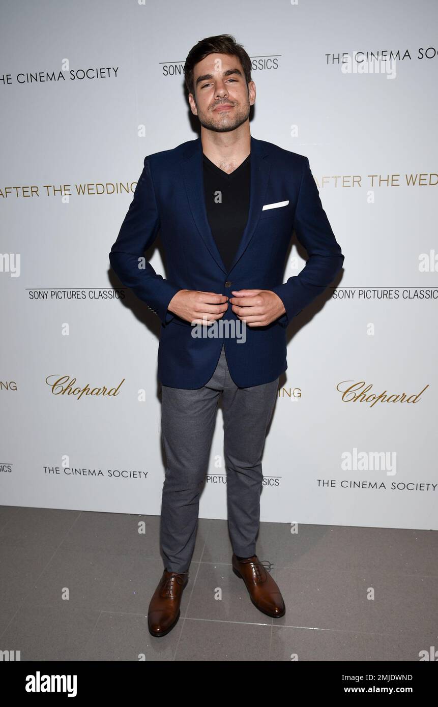 Actor Alex Esola attends a special screening of "After the Wedding ...