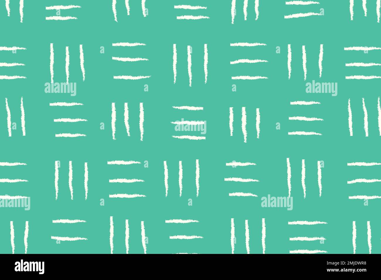 Green background, lined doodle pattern, simple design vector Stock ...