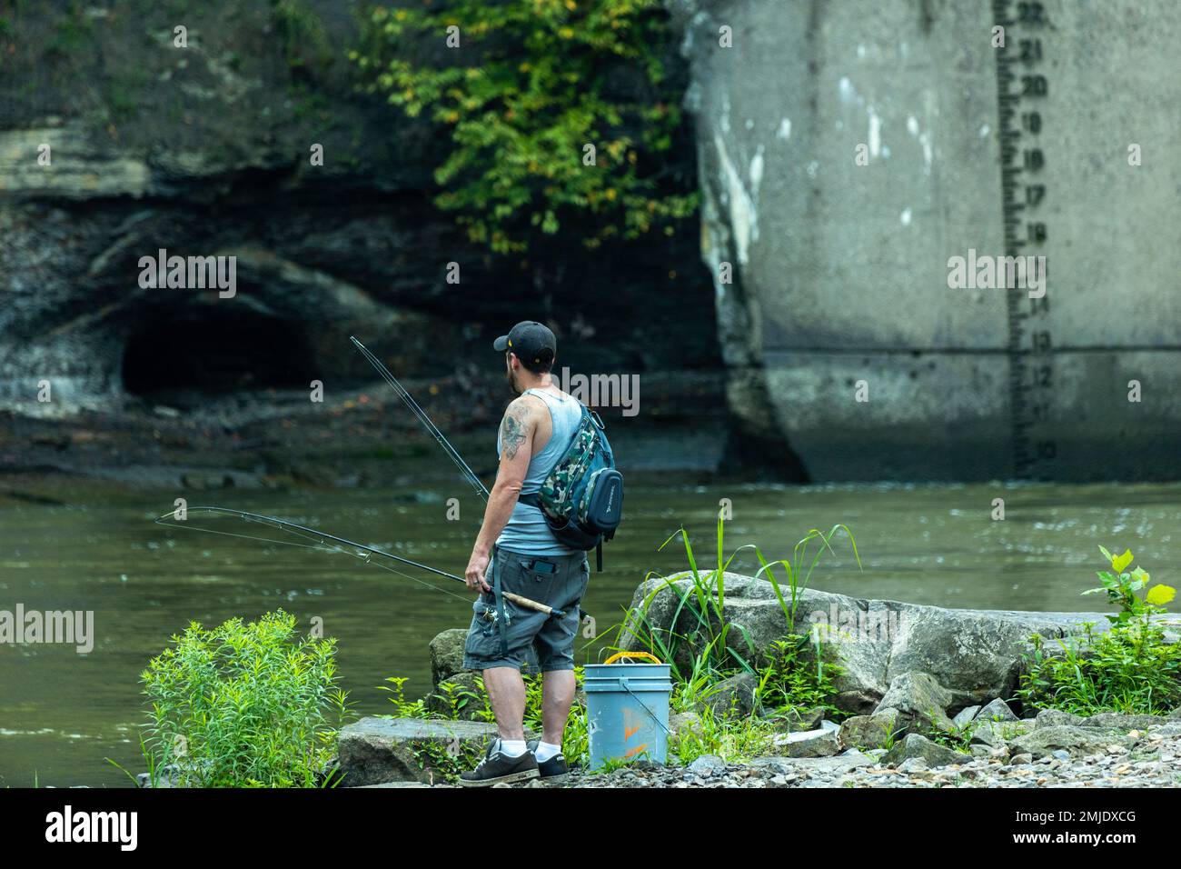 Many guests visit Crooked Creek Lake in Ford City, Pennsylvania for ...