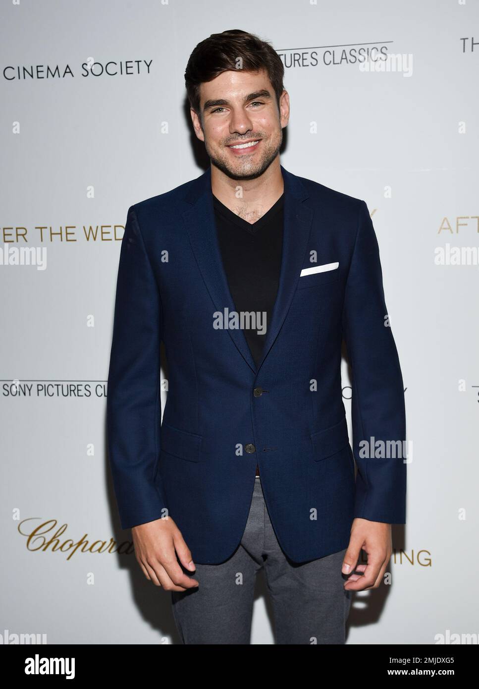 Actor Alex Esola attends a special screening of "After the Wedding ...
