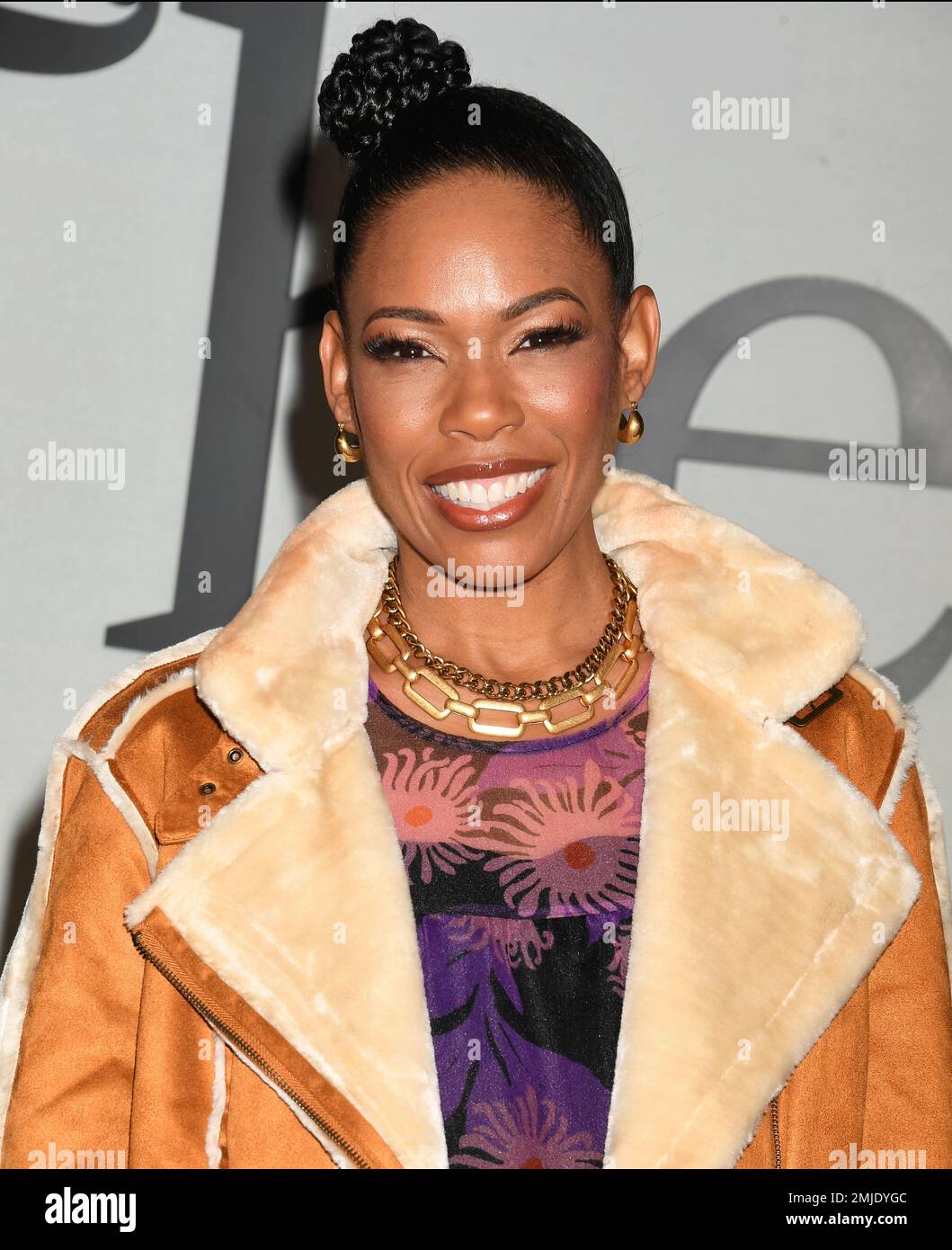 LOS ANGELES, CALIFORNIA - JANUARY 26: Angela Lewis attends the Los ...