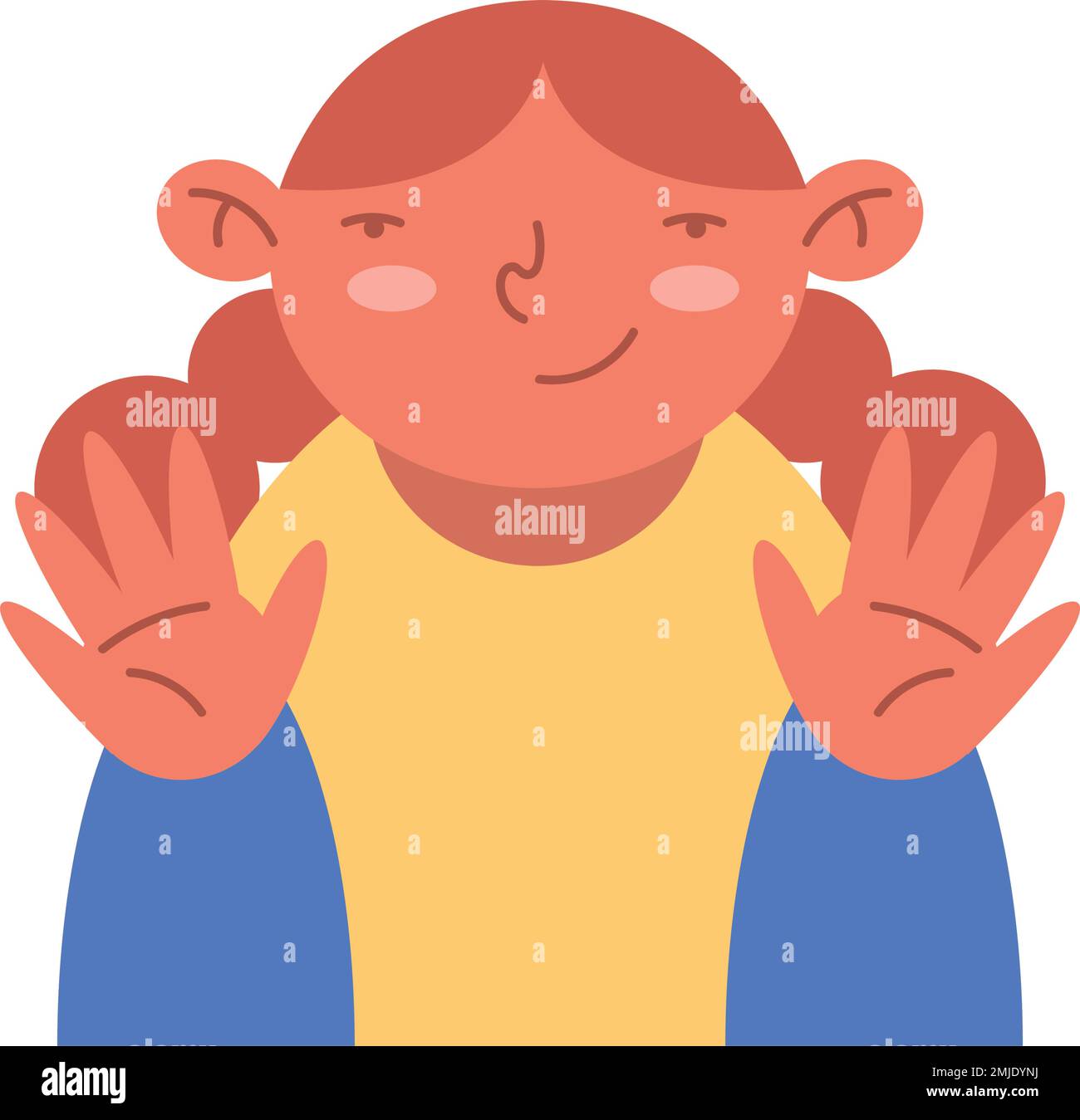 girl with down syndrome character Stock Vector Image & Art - Alamy