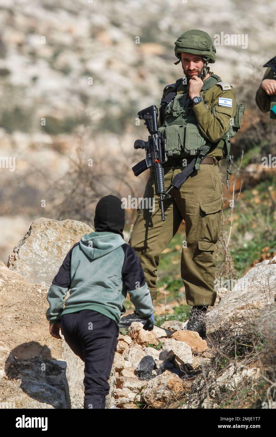 Israeli Soldiers Palestinian Children