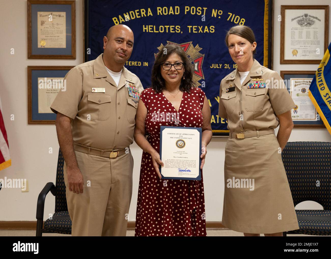 SAN ANTONIO– (August 26, 2022) Operations Officer for Navy Talent ...