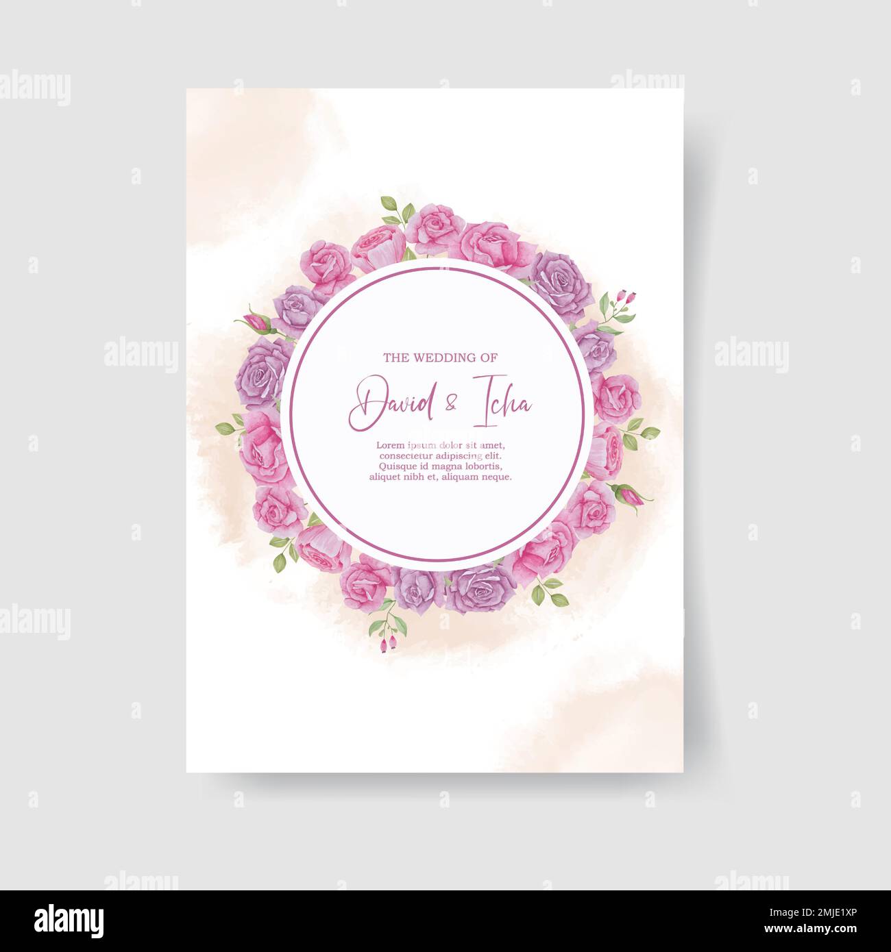 Dusty floral Stock Vector Images - Alamy