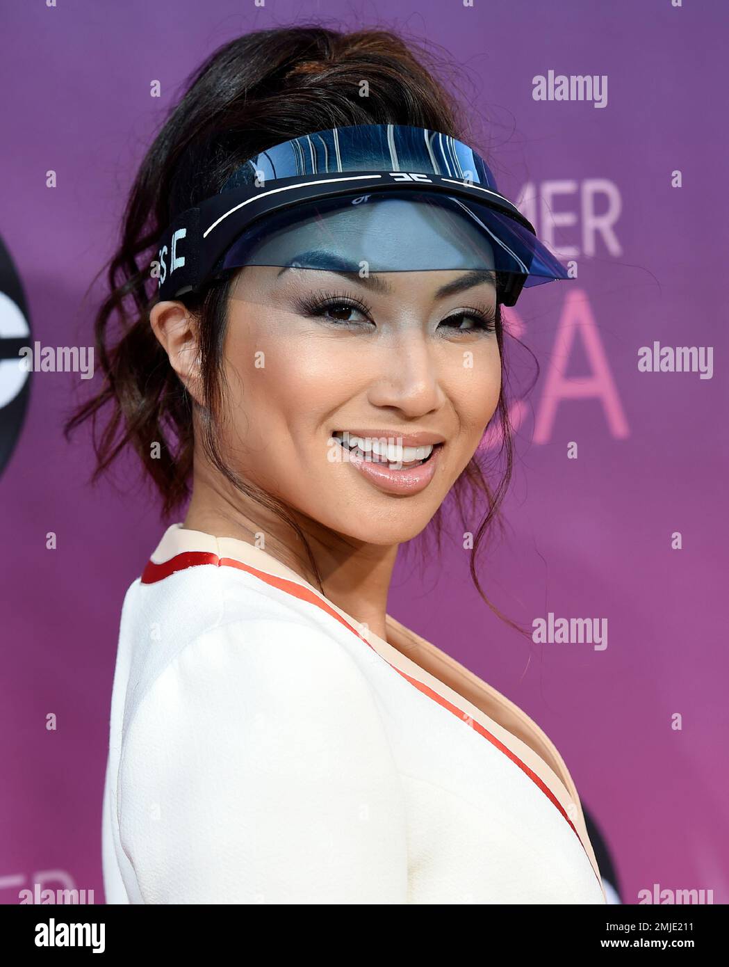 Actress Jeannie Mai poses at the ABC Television Critics Association ...